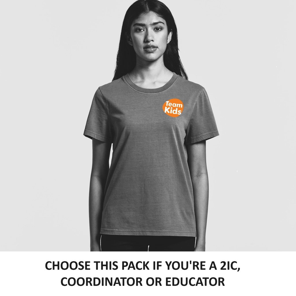 Educator Uniform Pack with Women's T-Shirt | TeamKids Uniforms